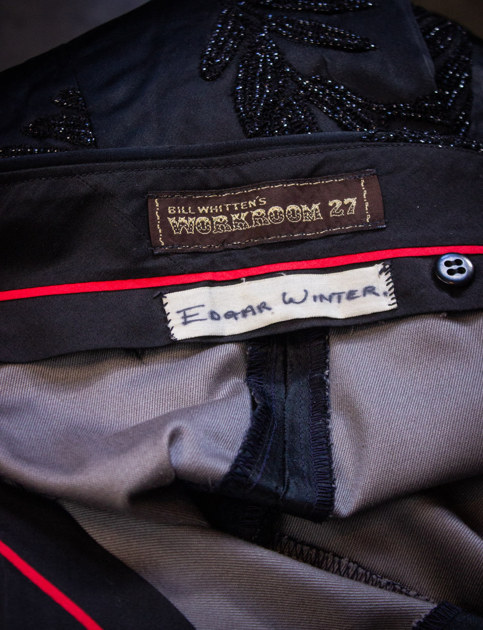 Vintage 70s Bill Whitten's Workroom 27 Stage Wear For Edgar Winter Sma ...