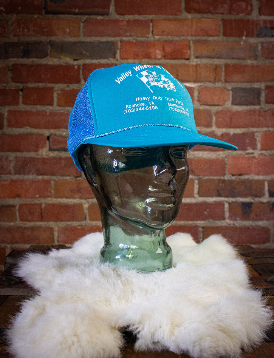 Vintage Valley Wheel & Parts Trucker Hat – Black Shag Vintage