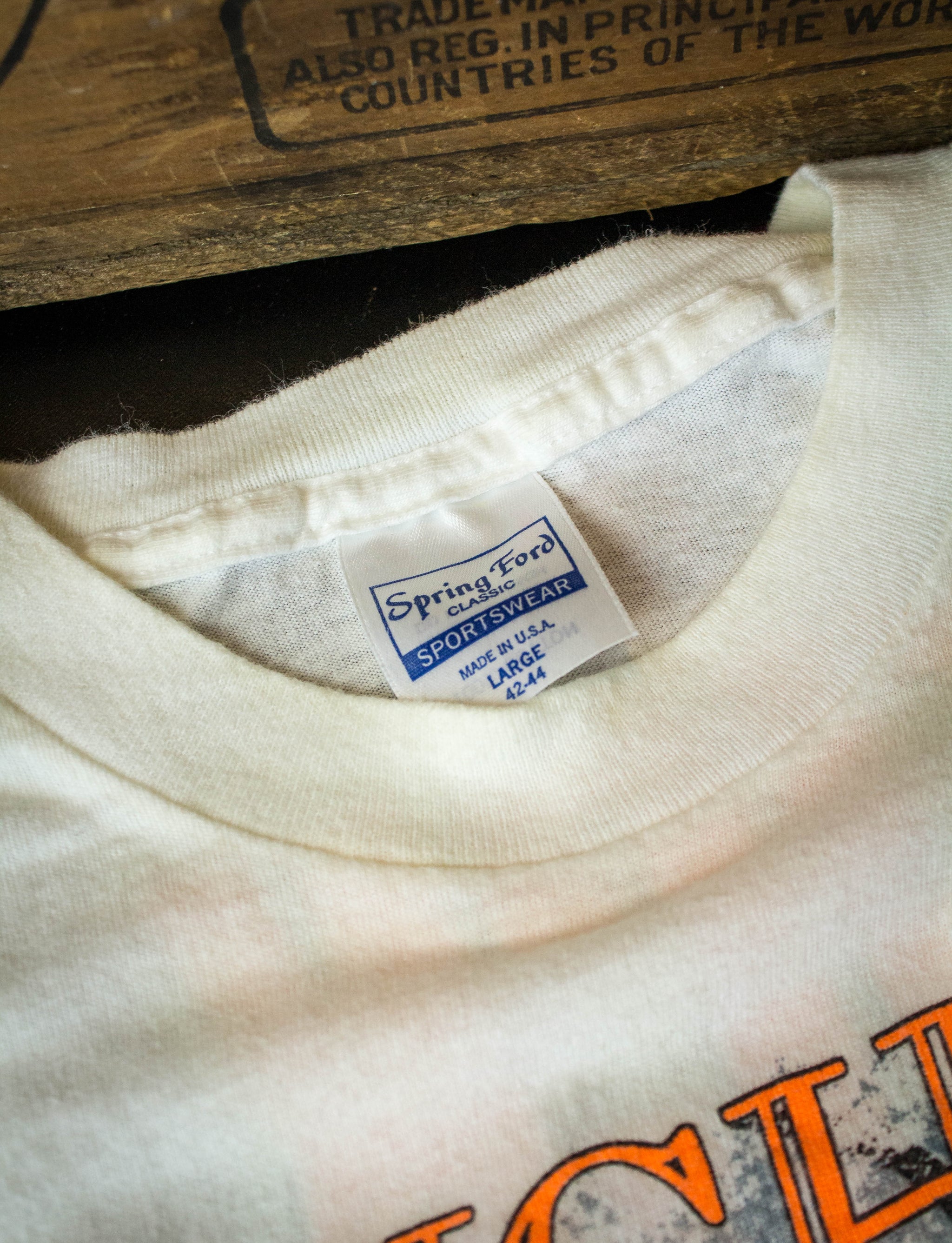 Vintage 1990 Slaughter Stick It To Ya Halloween White Concert T Shirt ...