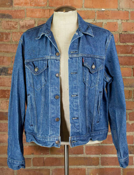 Vintage Levi's Denim Jean Jacket with Neon MTV Back Print Unisex XL ...